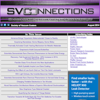 SVConnections - The Society of Vacuum Coaters